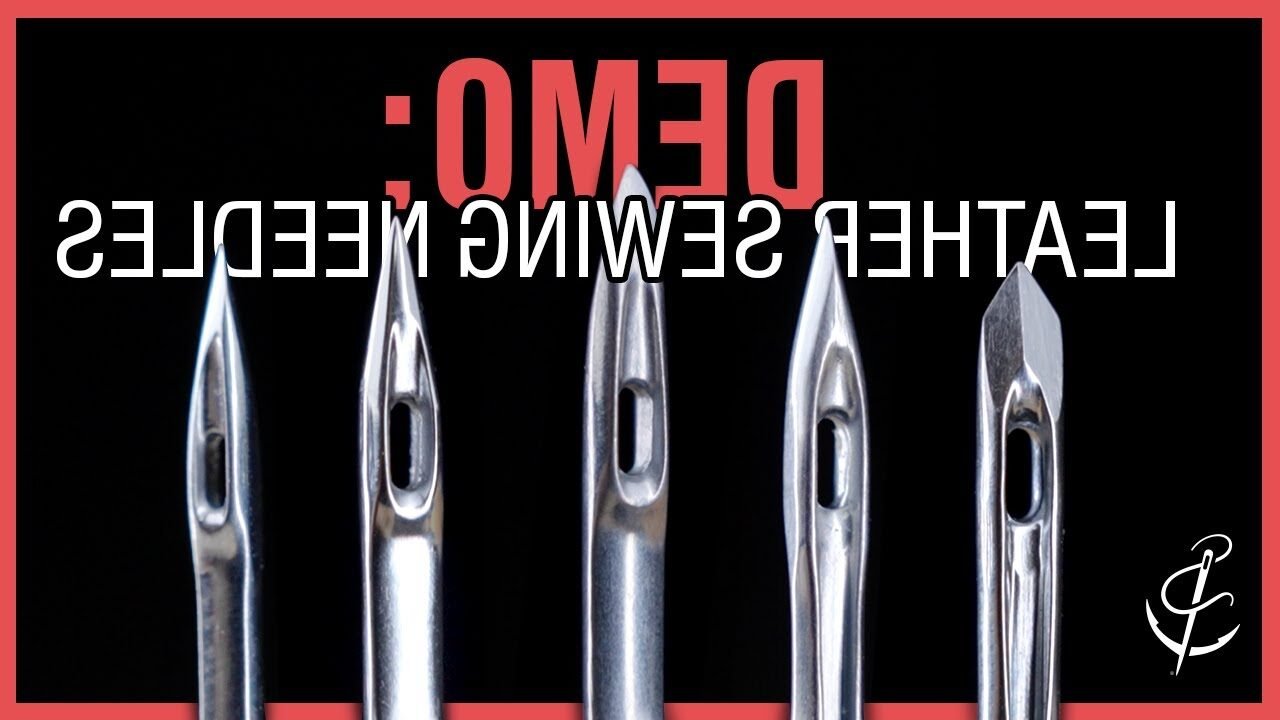 Quelle aiguille utiliser pour coudre le cuir avec une machine